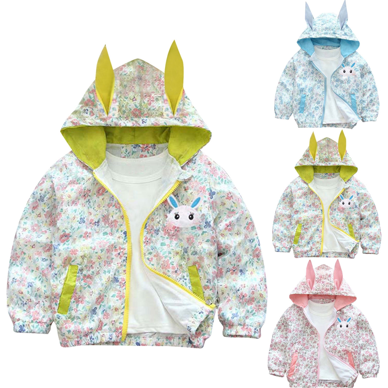 Bixock Fall Toddler Boys Girls Jacket for Kids Hooded Sweatshirt ...