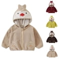Bixock Fall/Winter Kids Fleece Jacket Toddler Boy Girls Warm Jacket ...