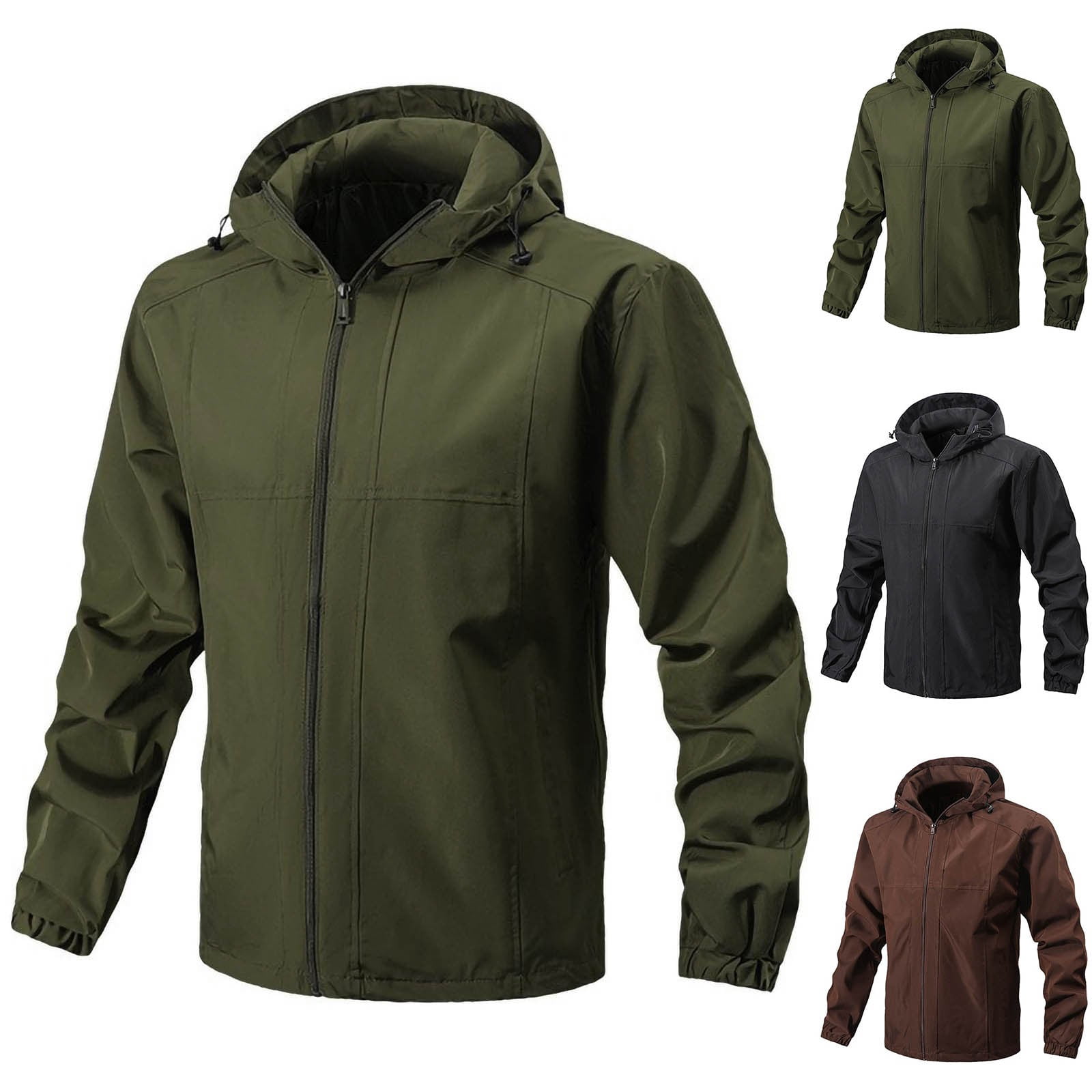 Bixock Fall/Winter Men Raincoat Outerdoor Jackets,Men Windbreaker Big ...