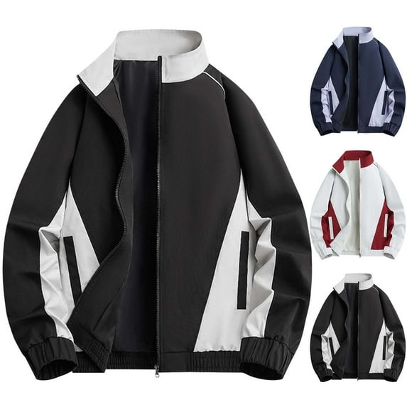 Bixock Fall/Winter Men Raincoat Outerdoor Jackets,Men Windbreaker Big ...
