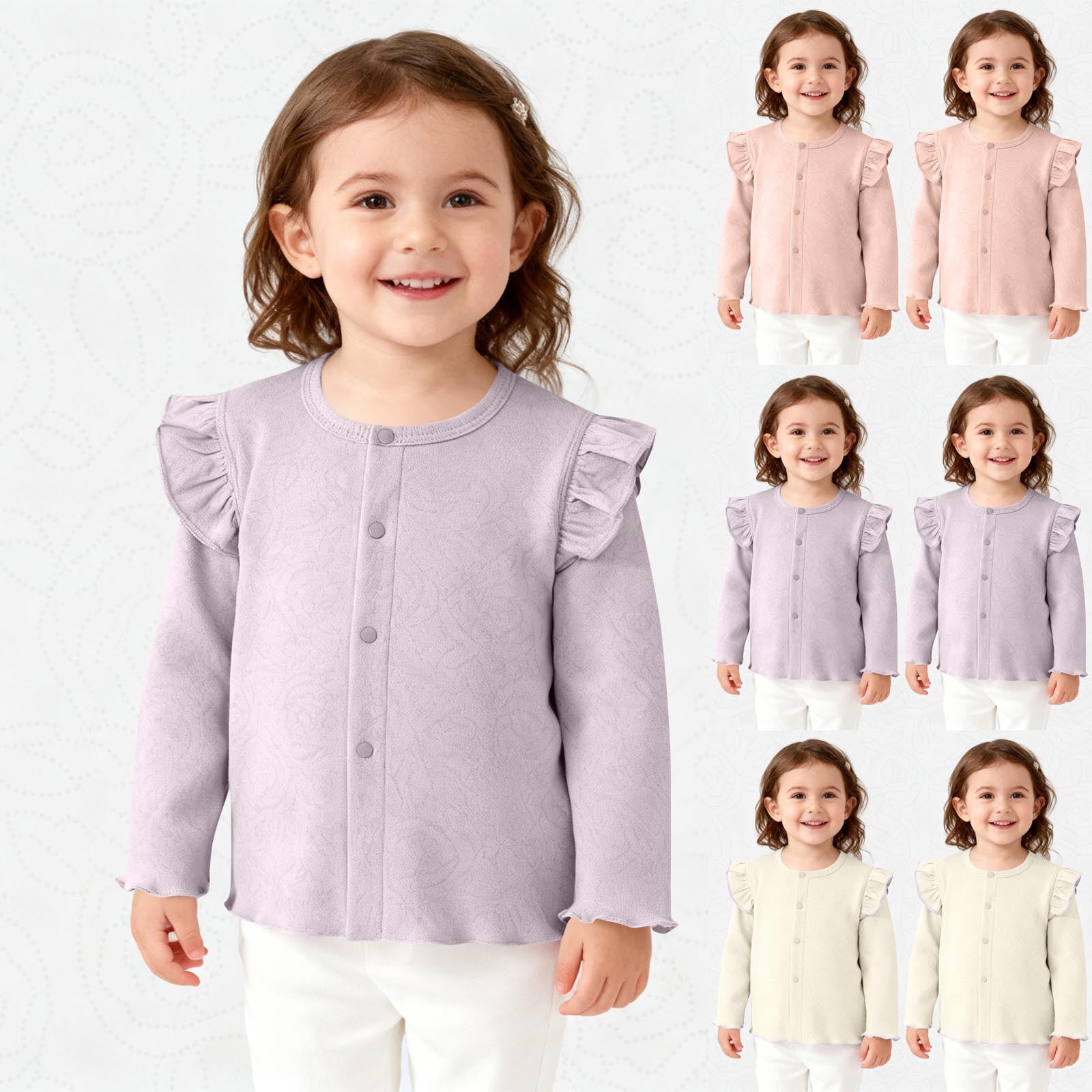 Bixock Girls Fall Cardigan Kids Sweater Cardigan Children Long Sleeve ...