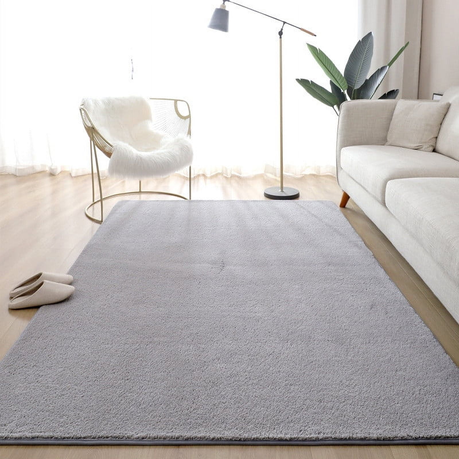 Bixock Home Rugs European Solid Color Carpet Living Room Coffee Table ...
