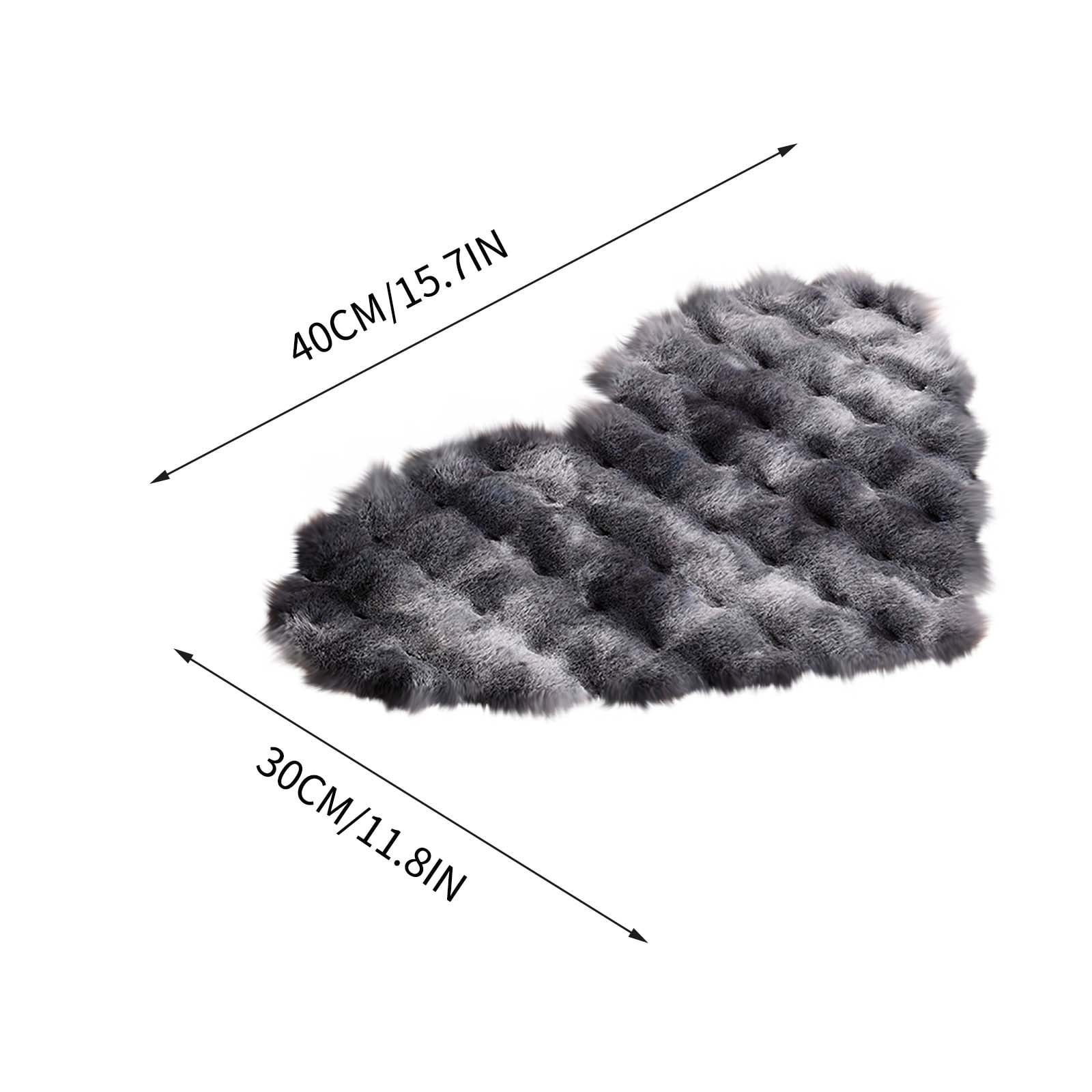 Bixock Home Rugs Pile Cream Style Living Room Heart Rug Sofa Coffee ...