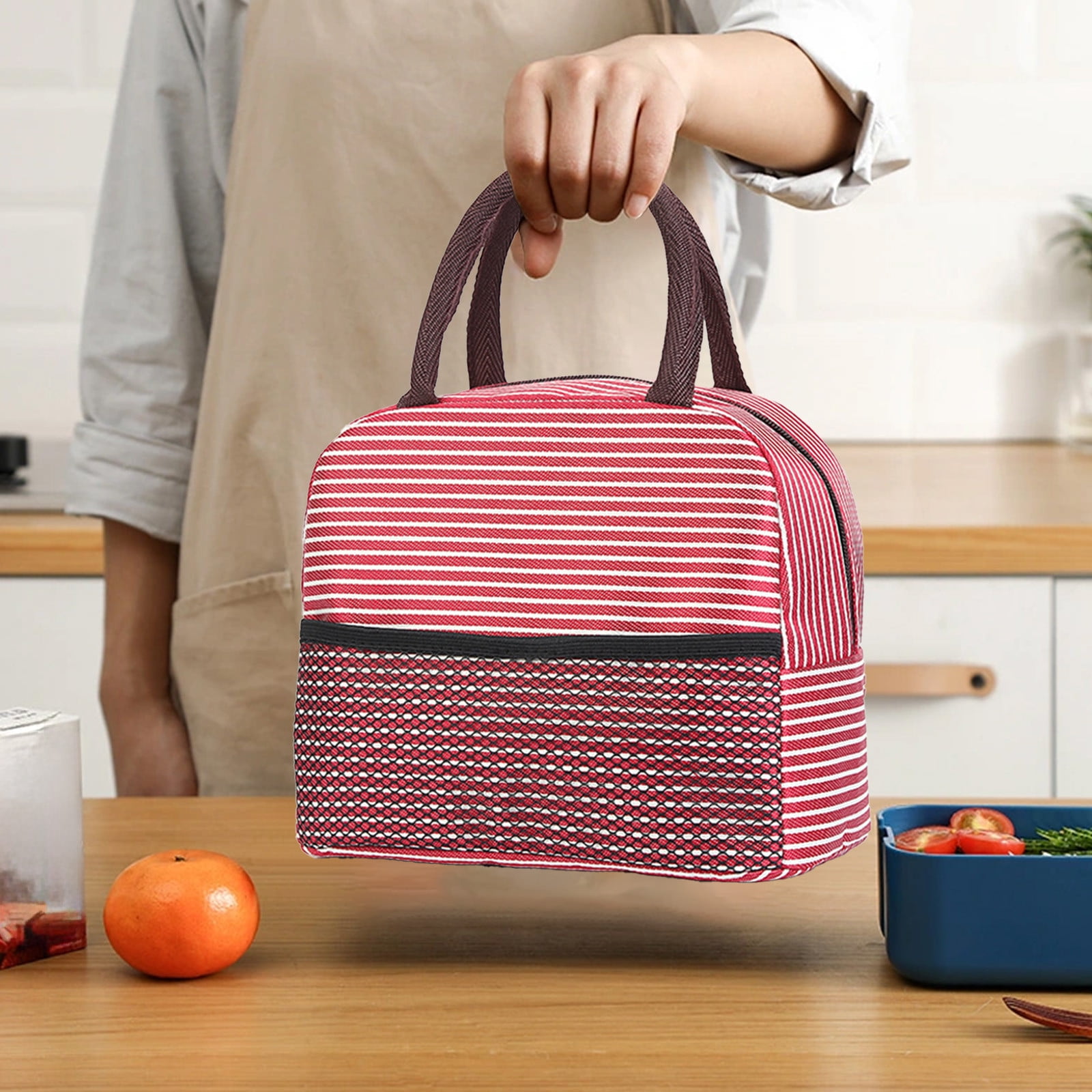 Bixock Kitchen Organizer and Storage Office Worker Lunch Bag Student ...