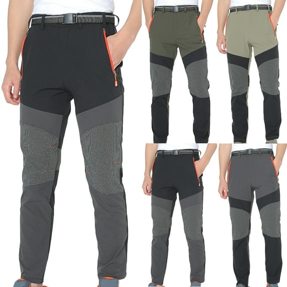 Bixock Men Cargo Jogger Sweatpants,Wide Leg Pant,Men for Pants Button ...