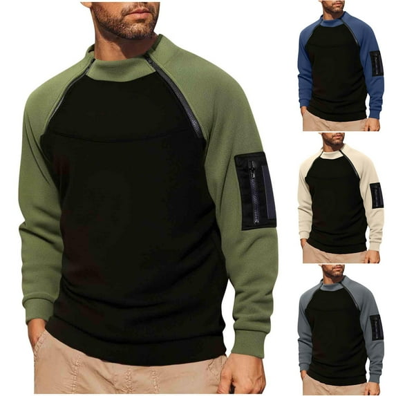 Bixock Men Long Sleeved Shirts Tops,Men Big and Tall Tops,Men Casual ...
