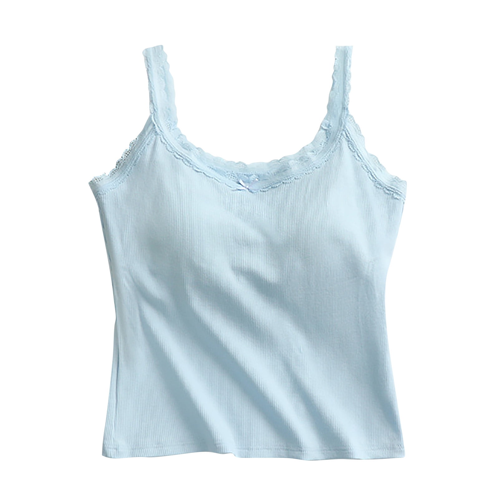 Bixock Pajamas Tank Tops for Women Sleeveless Cotton Camisole with ...