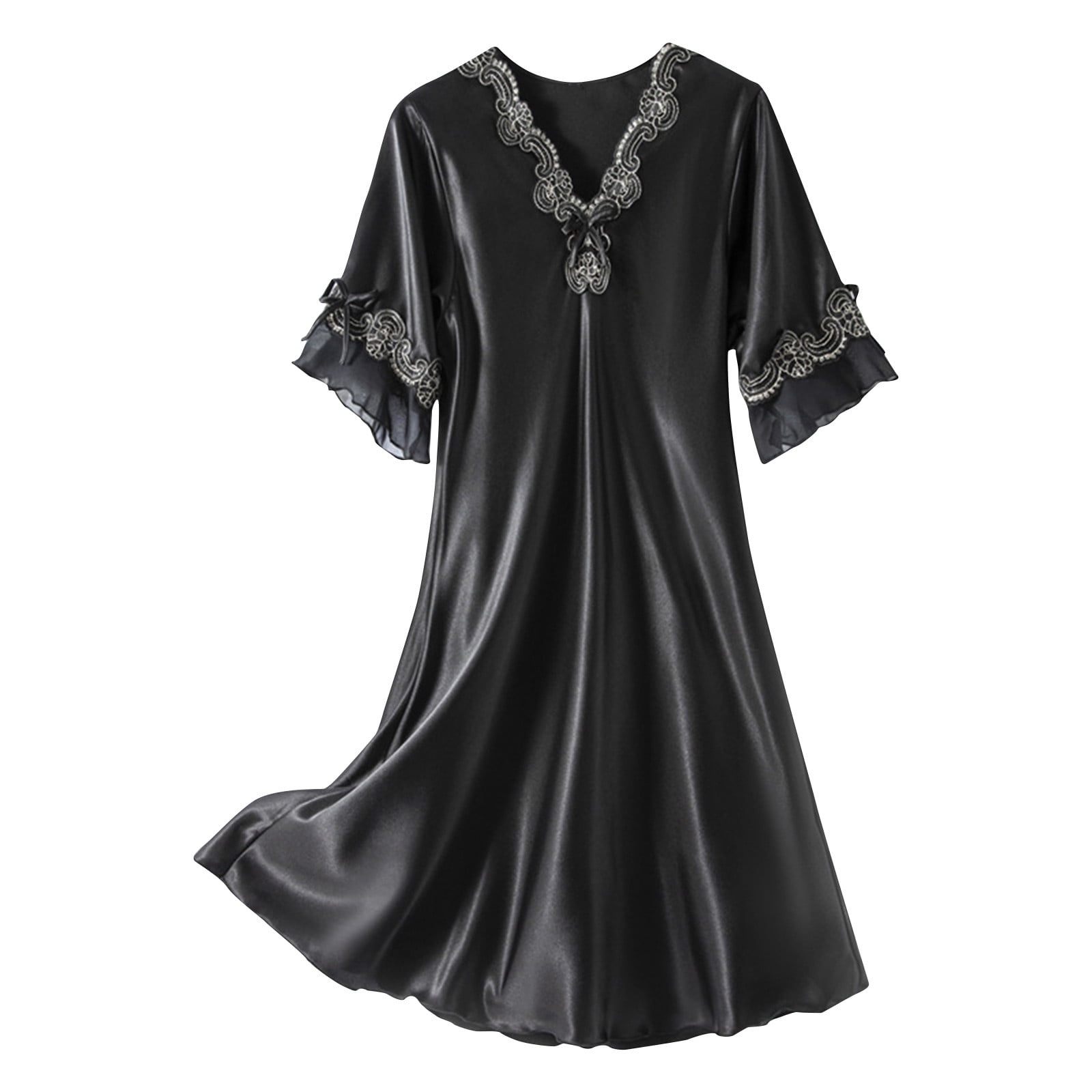 Bixock Plus Size Nightgowns for Women,Women's Pajamas Dress Short ...