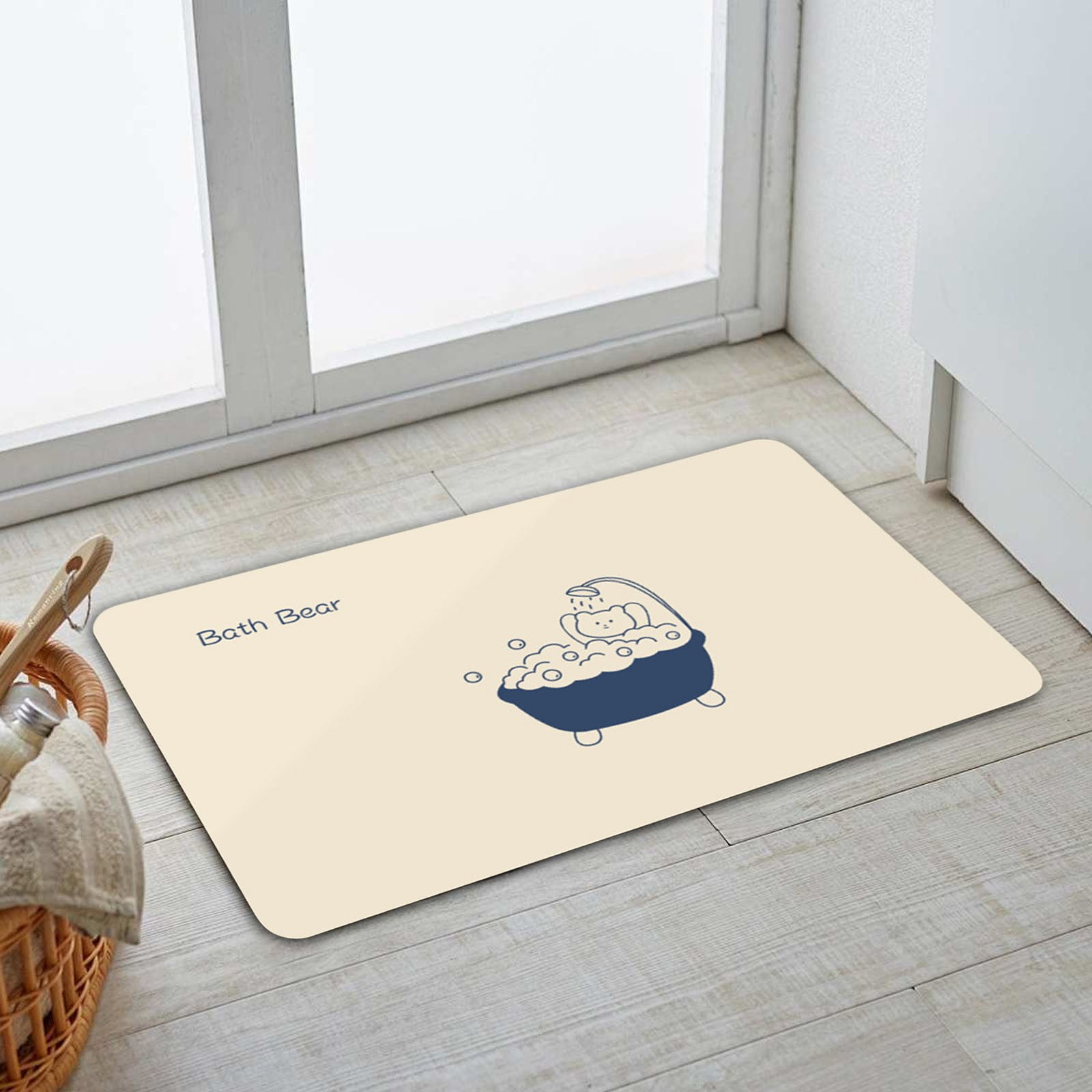 Bixock Rugs Savings Modern Simples Diatom Mud Floor Mat Line Painting ...