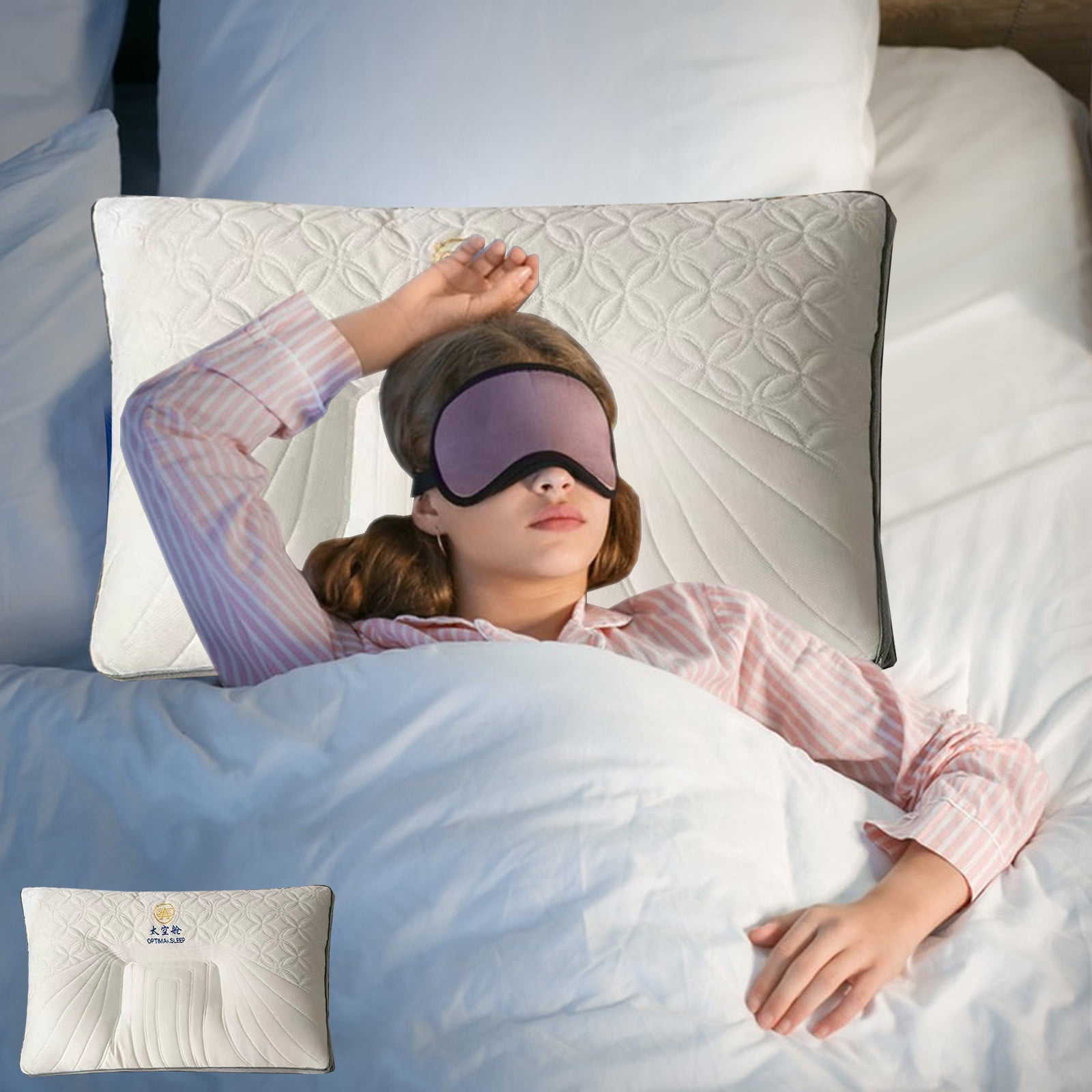 Bixock Space Capsule Pillow Pillow Adult Feather Pillow Cervical Pillow ...