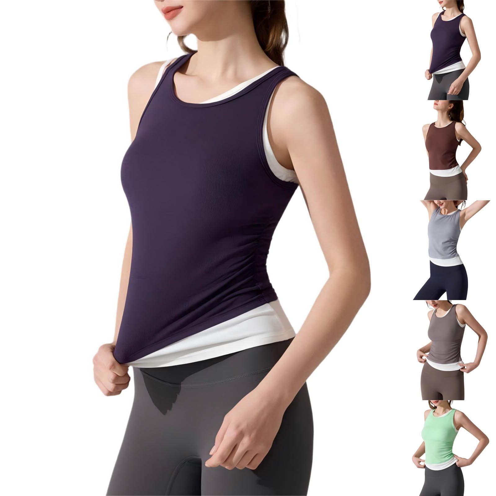 Bixock Summer Tops for Women,Yoga Workout Tops for Women,Blouse for ...