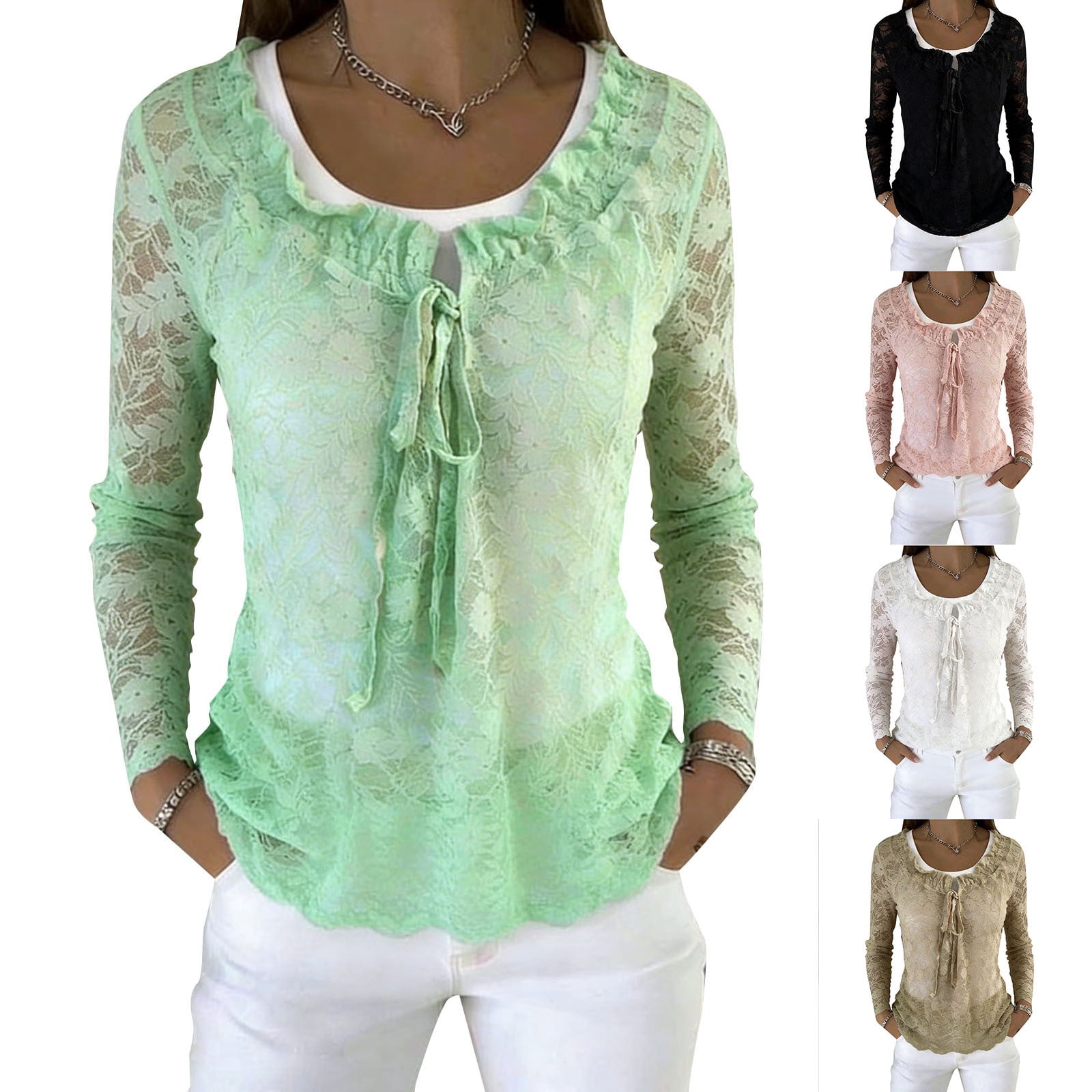 Bixock Summer Women's Tops,Long Sleeve Shirts for Women,Blouse for ...