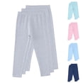 Bixock Toddle Girls Leggings Pants,Casual Pants for Girls,Solid Color ...