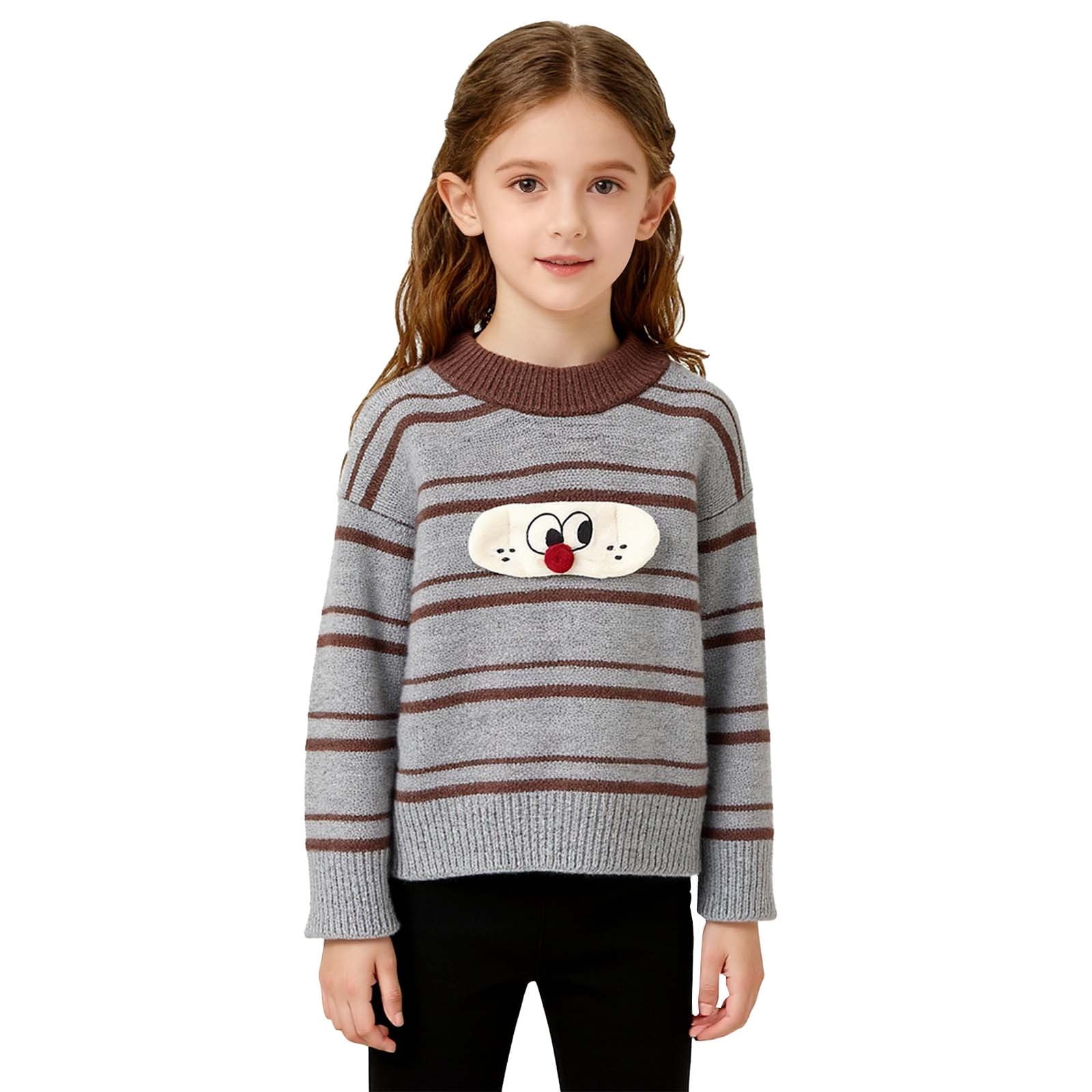 Bixock Toddler Boys and Girls Tops,Kids Long Sleeve Tops Striped Knit ...