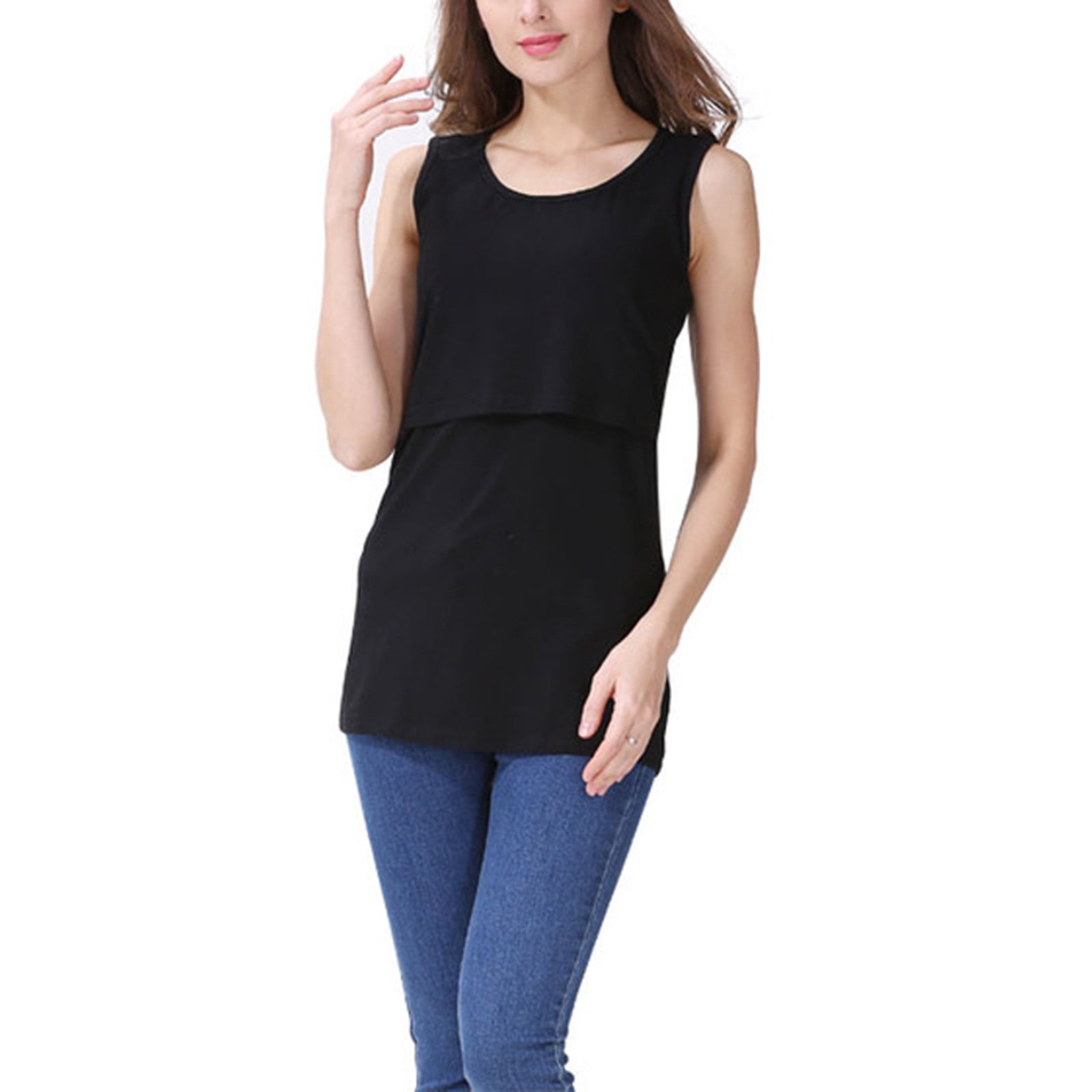 Bixock Tops for Pregnant Women,Basic Tops for Pregnant Women,Fashion ...