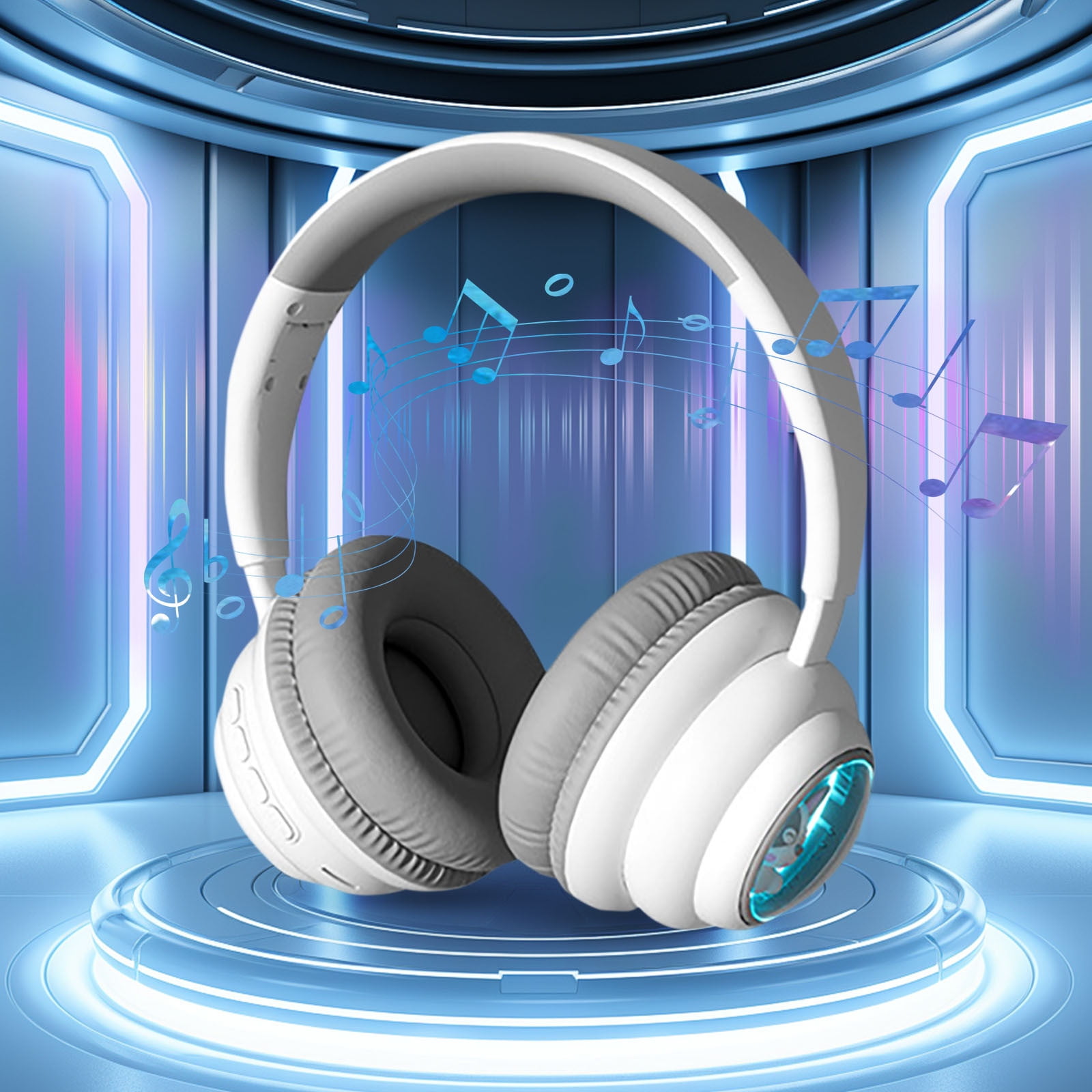 Bixock Wirless Headphones Headset Wireless Headset Bluetooth 5.3 Built ...