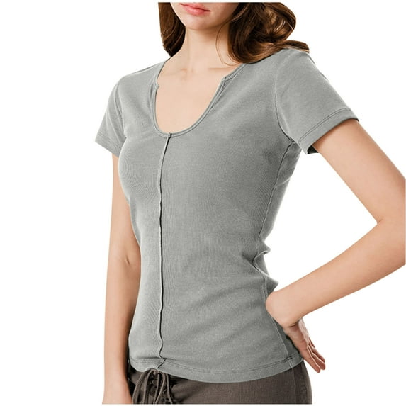 Bixock Women Lightweight Casual Tops,Fashion Blouse for Women,Color ...