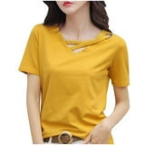 Bixock Women Lightweight Casual Tops,Fashion Blouse for Women,Solid ...