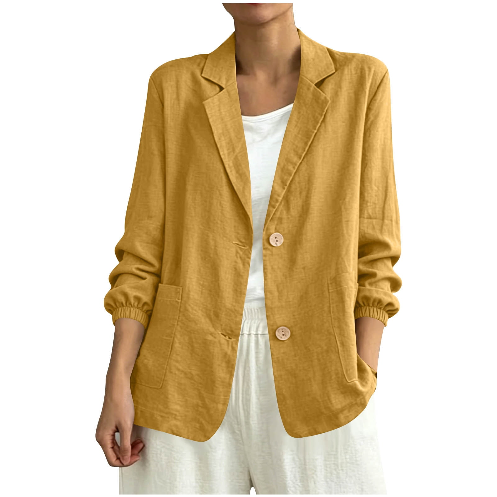 Bixock Women's Blazer Business Casual Elasticated Elastic Suits Jackets ...