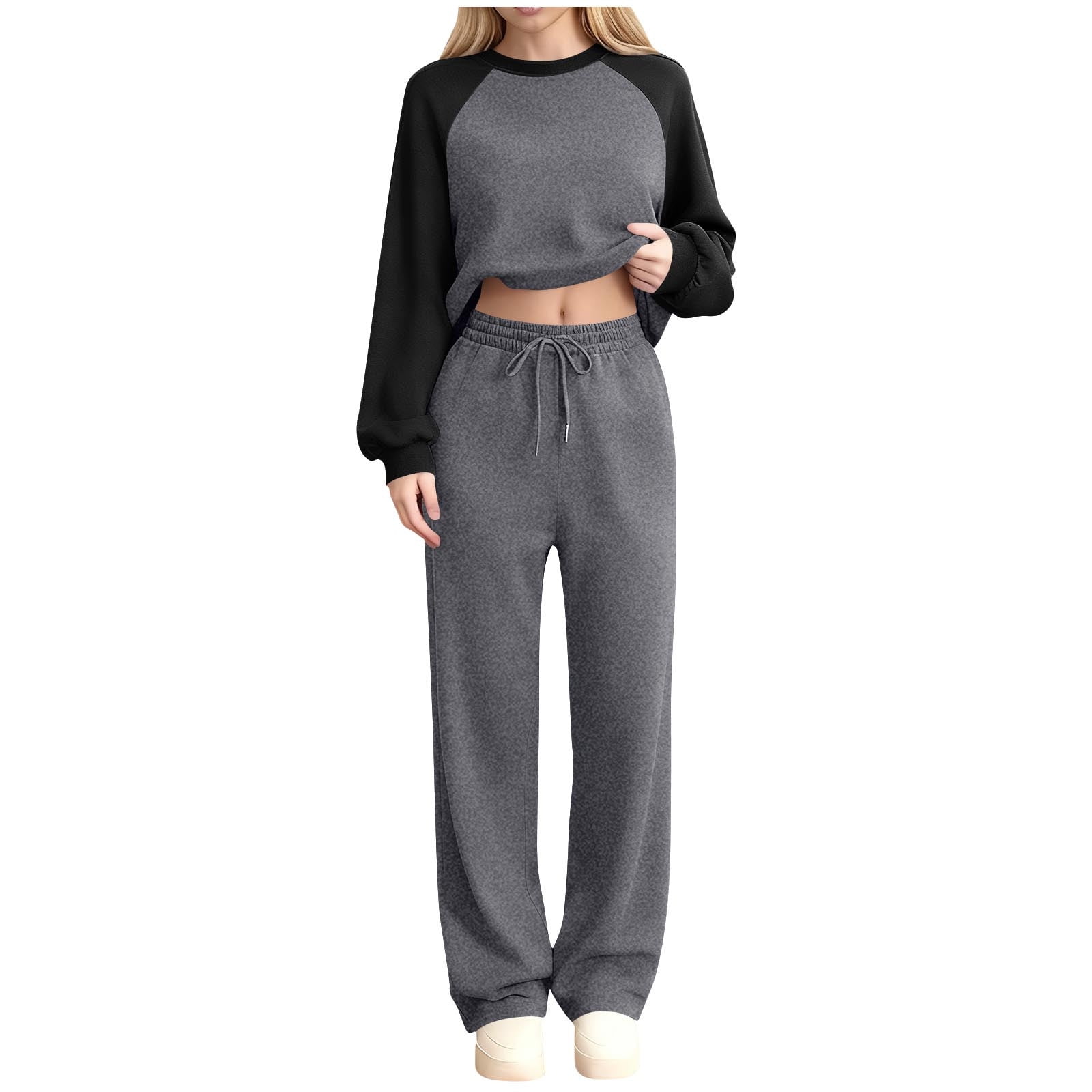 Bixock Women's Casual Loungewear Set,Two Piece Sets for Women Long ...