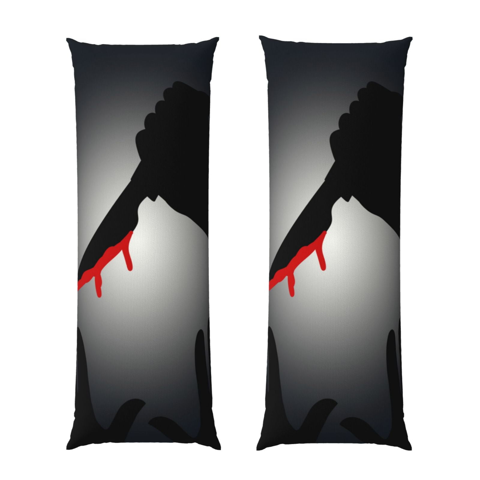 Bixox A Bloody Knife In His Hand Print Body Pillow Cover with Zipper ...