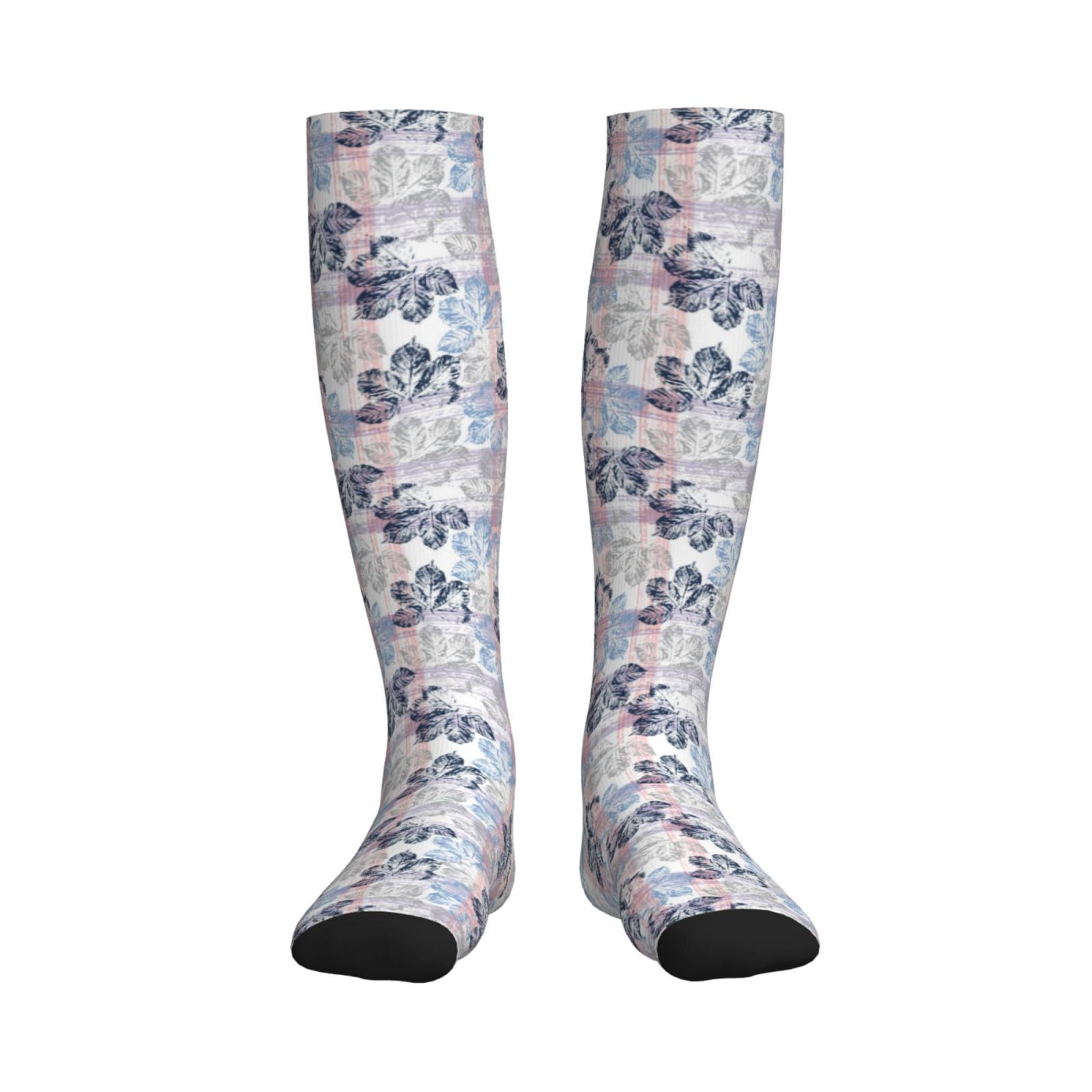 Bixox Autumn Leaves Print Compression Socks,Compression Socks Women ...