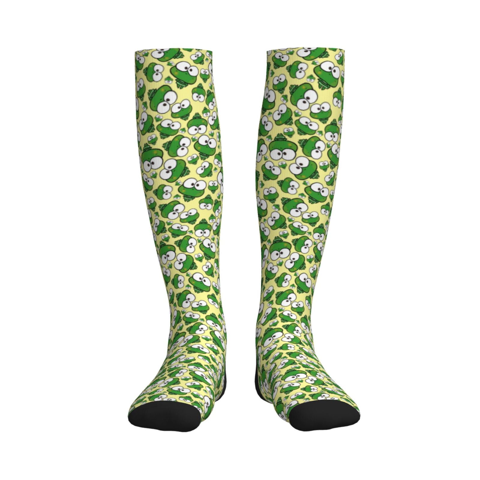 Bixox Cartoon Frogs Print Compression Socks,Compression Socks Women ...