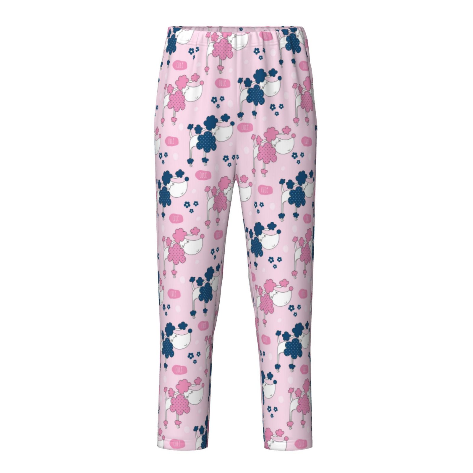 Bixox Cartoon Poodle Dog Print Boys Pajama Pants Sleep Pants Soft ...