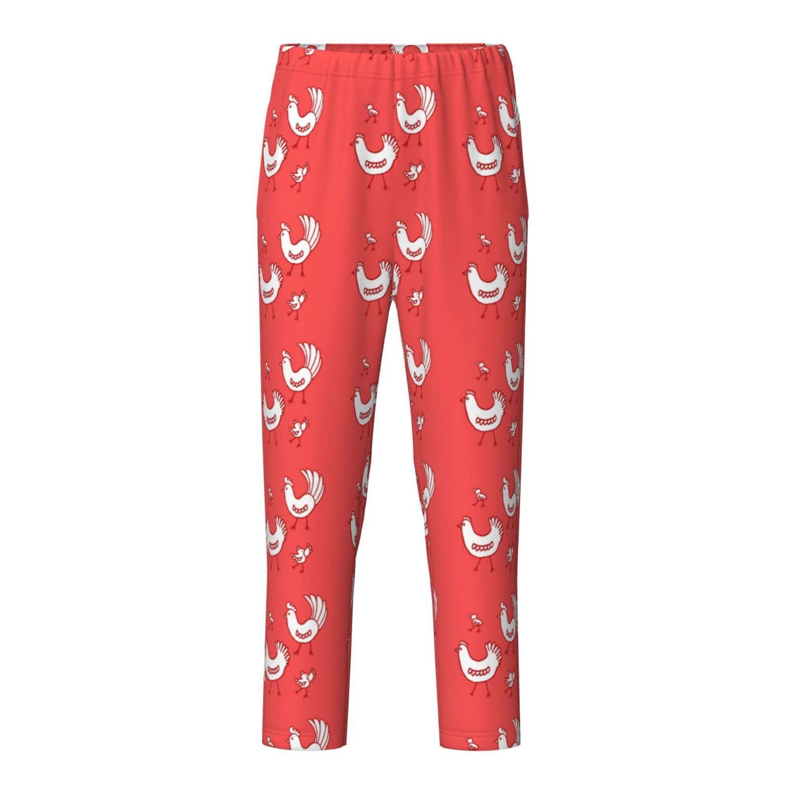 Bixox Cartoon Rooster Print Boys Pajama Pants Sleep Pants Soft Elastic ...