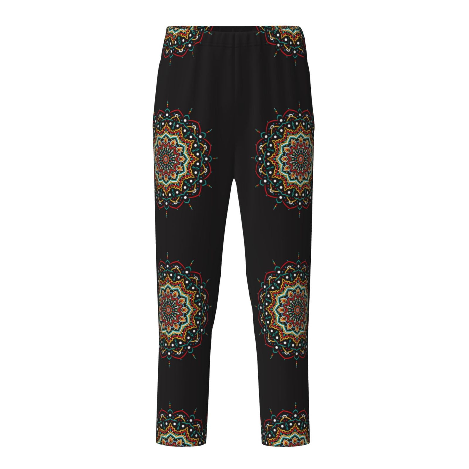 Bixox Colorful Mandala Print Boys Pajama Pants Sleep Pants Soft Elastic ...
