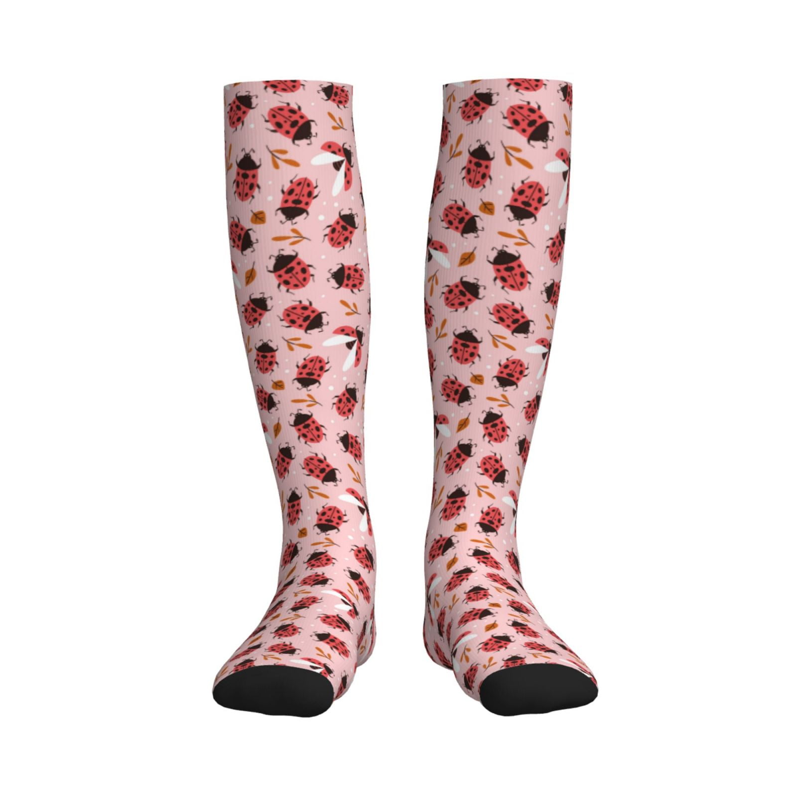 Bixox Cute Ladybugs 1 Print Compression Socks,Compression Socks Women ...
