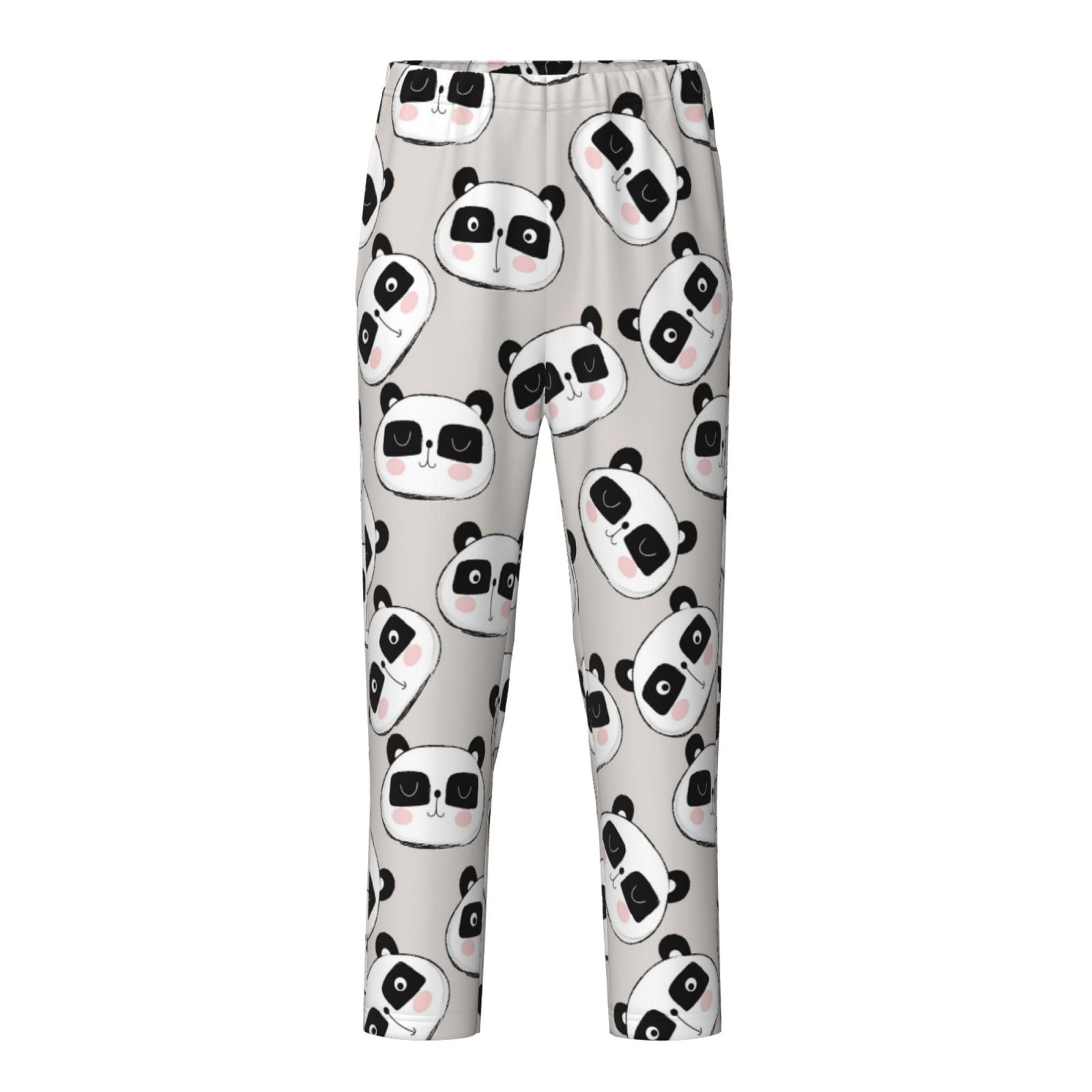 Bixox Cute Panda Print Boys Pajama Pants Sleep Pants Soft Elastic Waist ...