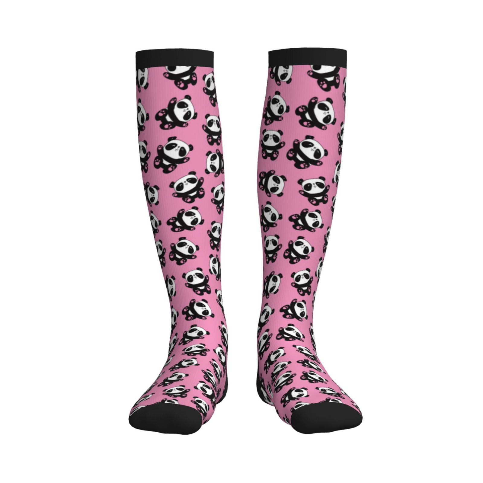 Bixox Cute Panda Print Compression Socks,Compression Socks Women & Men ...
