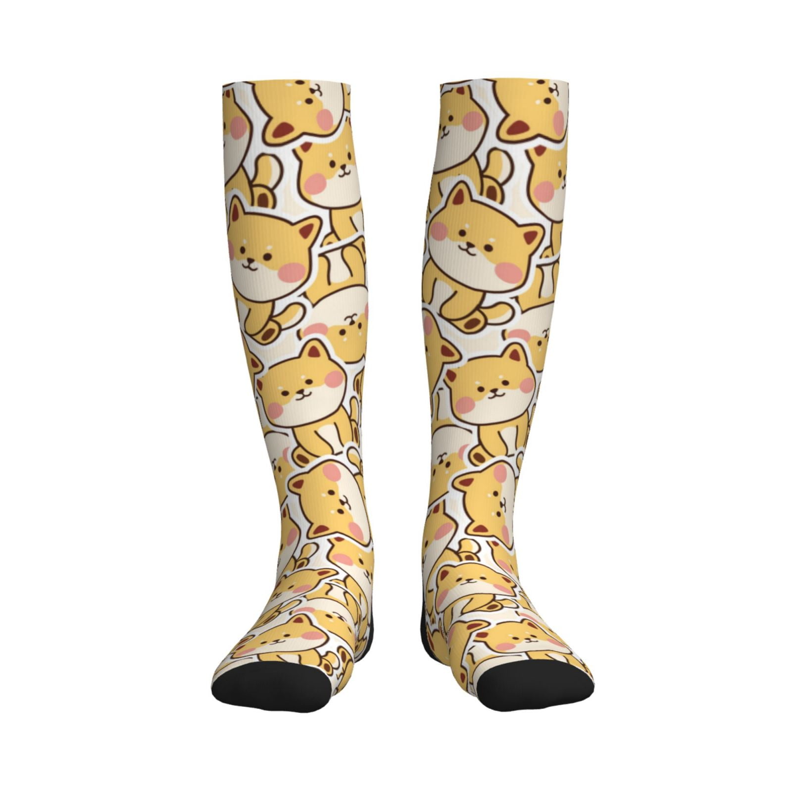 Bixox Cute Shiba Print Compression Socks,Compression Socks Women & Men ...