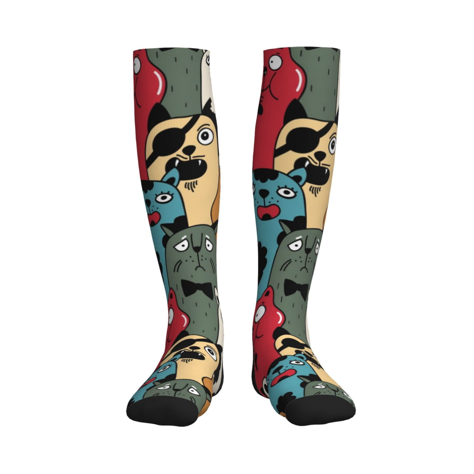 Bixox Different Cats 1 Print Compression Socks,Compression Socks Women ...