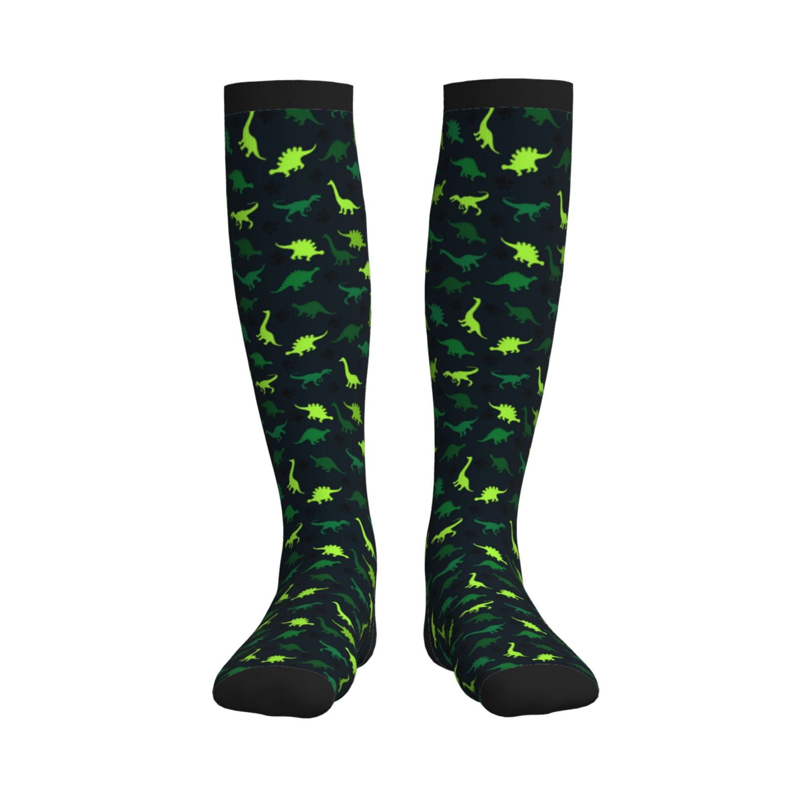 Bixox Dinosaurs Print Compression Socks,Compression Socks Women & Men ...