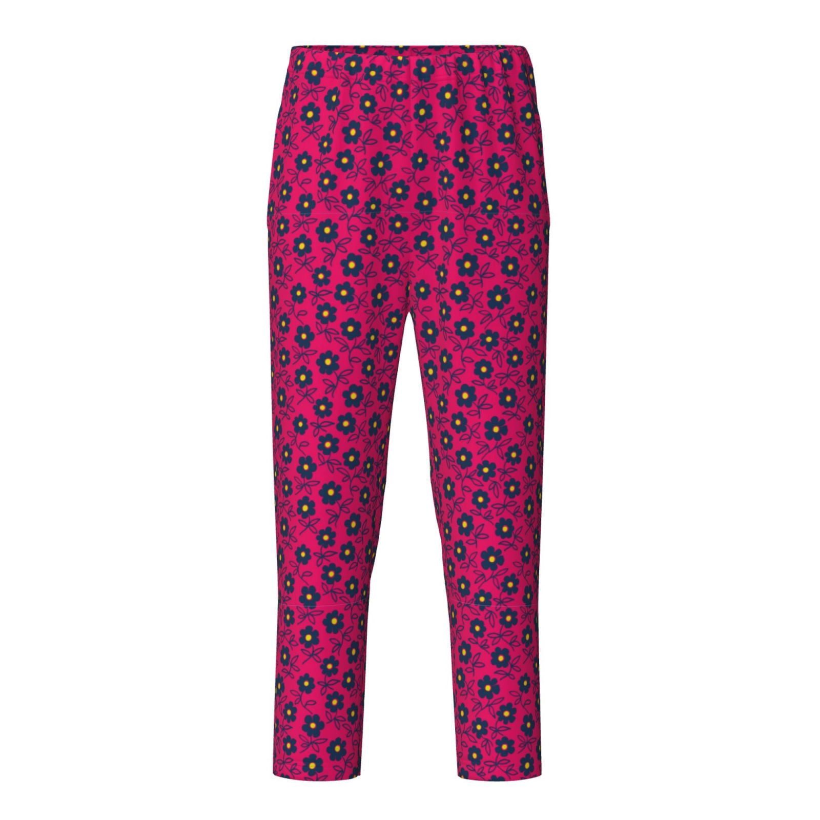 Bixox Floral Colorful Print Boys Pajama Pants Sleep Pants Soft Elastic ...