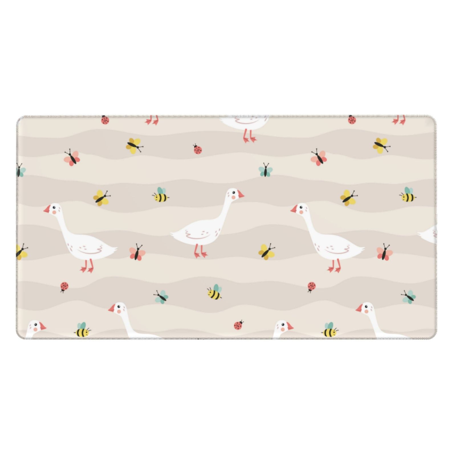Bixox Funny Goose1 Pattern Gaming Mouse Pad with Stitched Edges ...