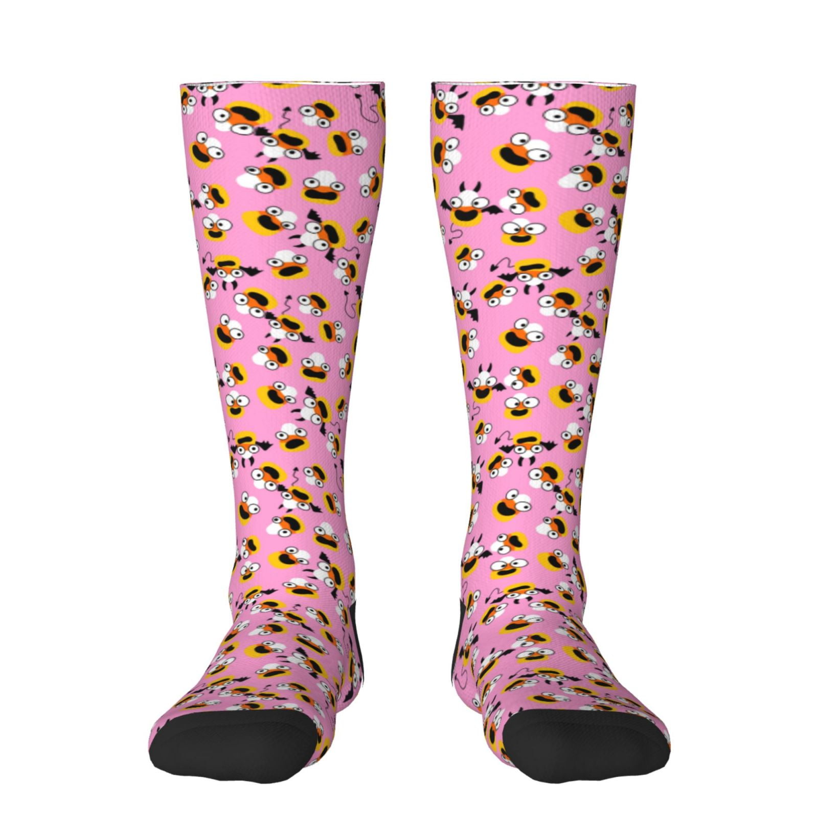 Bixox Funny corn spider web A Patterned Men's and Women's Knee Socks ...