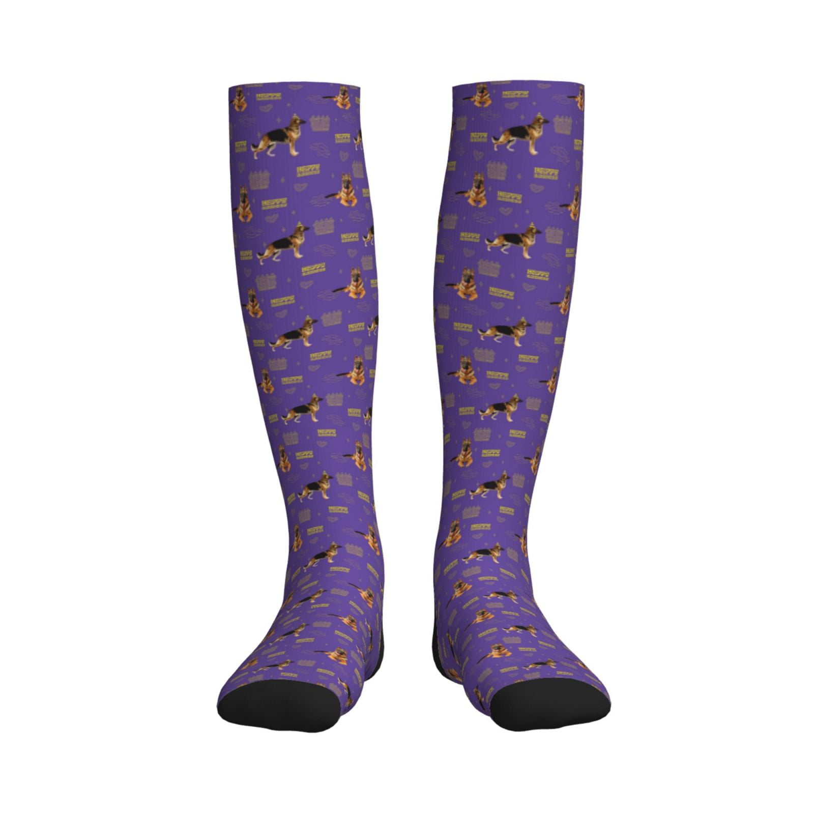 Bixox German Shepherd Dog Print Compression Socks,Compression Socks ...