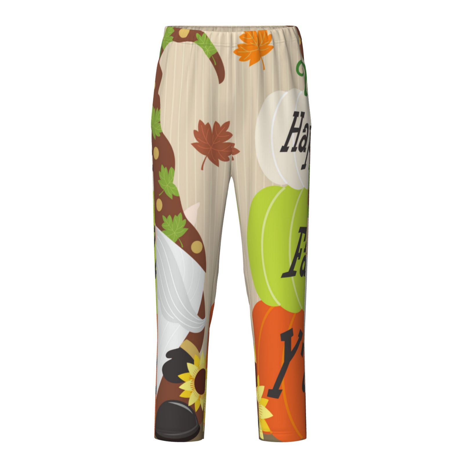 Bixox Gnome Happy Fall Print Boys Pajama Pants Sleep Pants Soft Elastic ...