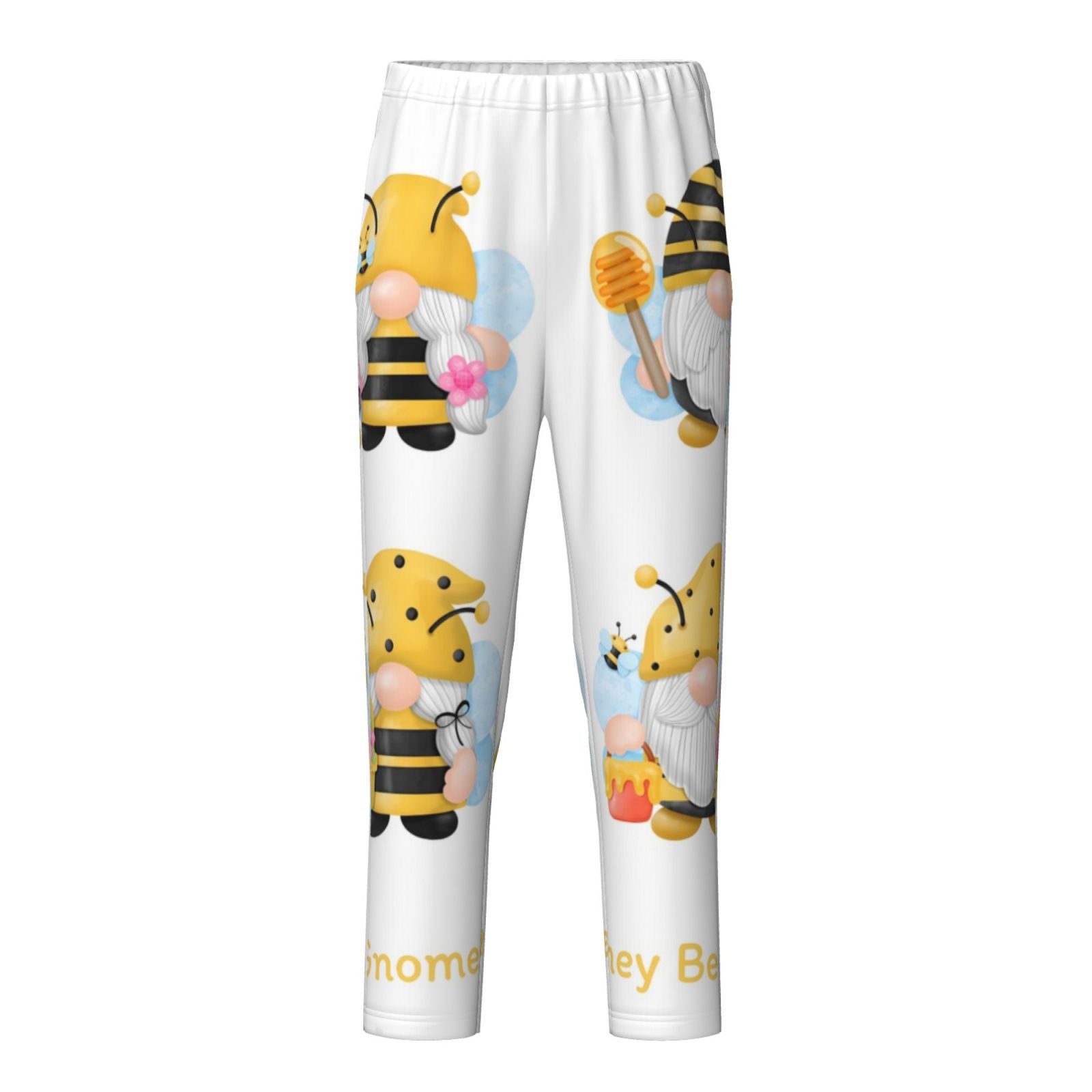 Bixox Gnomes Honey Bee Print Boys Pajama Pants Sleep Pants Soft Elastic ...
