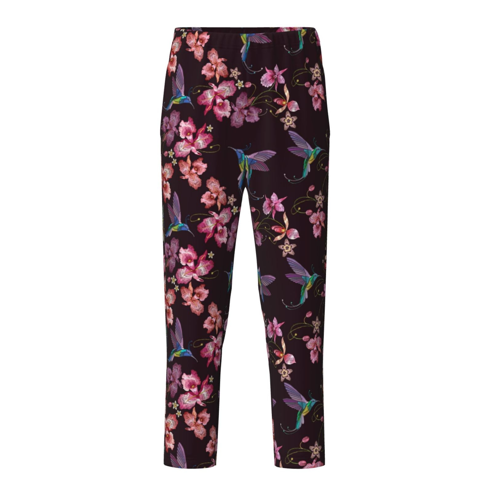 Bixox Humming Bird And Tropical Print Boys Pajama Pants Sleep Pants ...