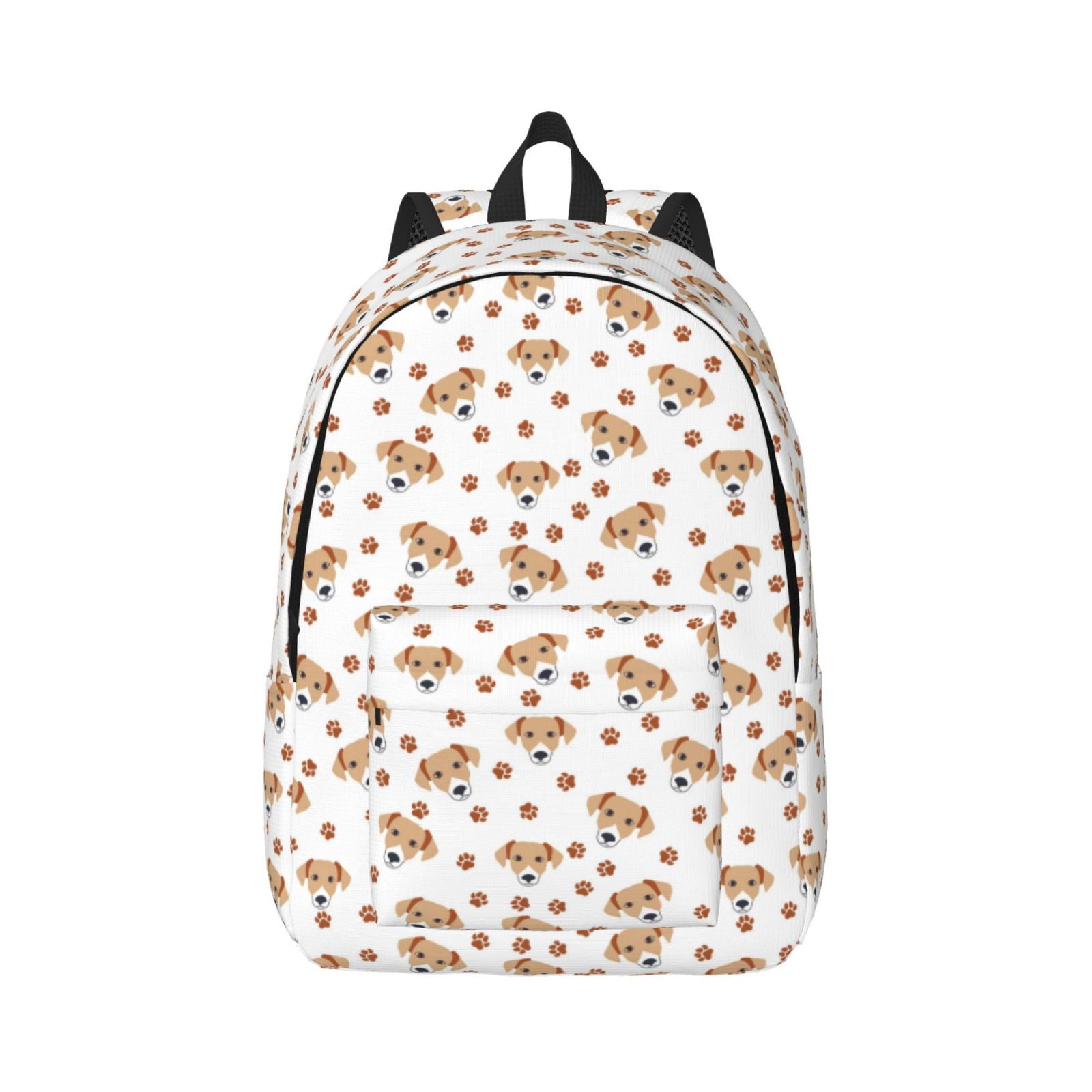 Bixox Labrador Retriever Dog Printing Canvas Backpack Lightweight ...