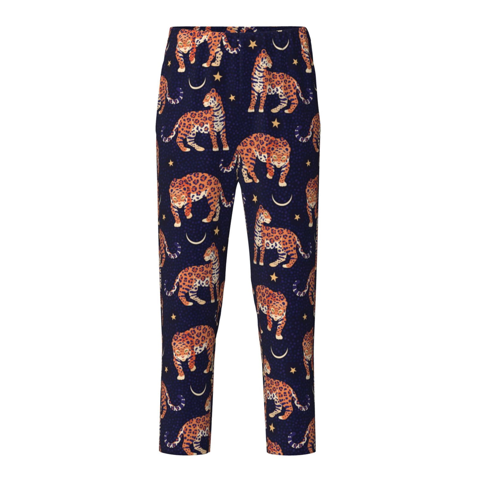 Bixox Leopard Print Print Boys Pajama Pants Sleep Pants Soft Elastic ...