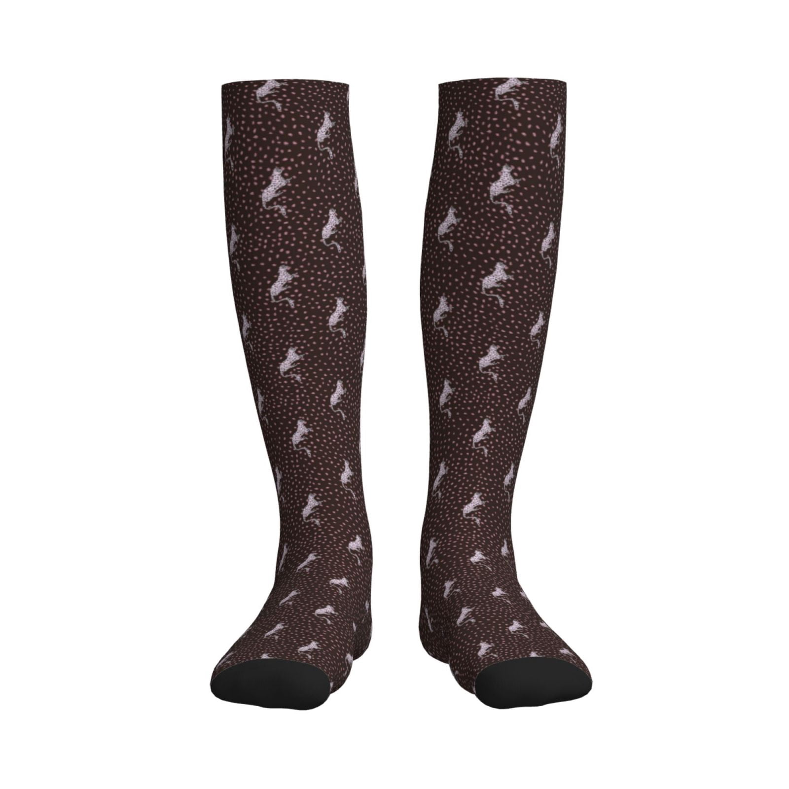 Bixox Leopard Print Print Compression Socks,Compression Socks Women ...