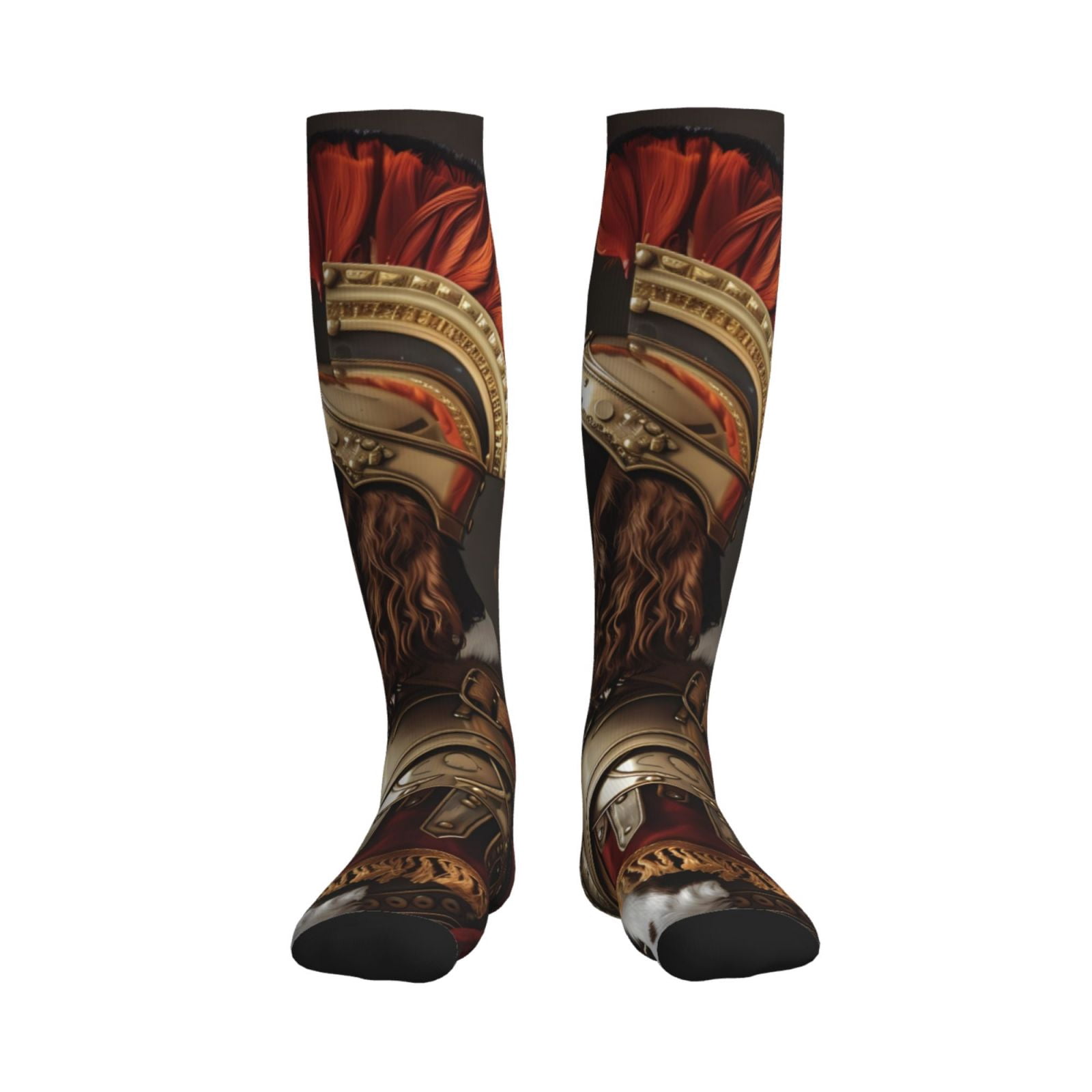 Bixox Medieval Knight Dog Print Compression Socks,Compression Socks ...