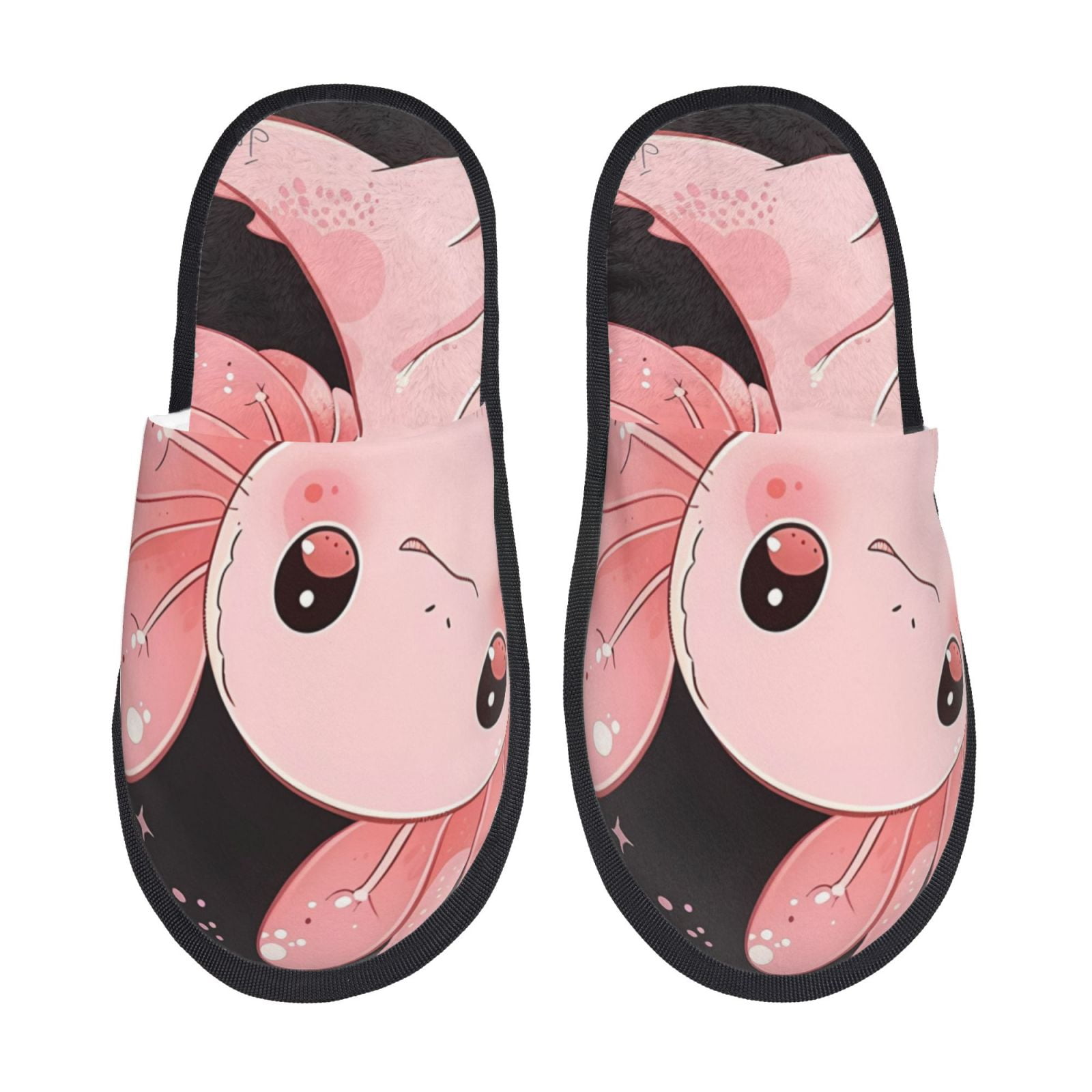 Bixox Men's Women's Cute Axolotl Sakura Blossoms A Patterned Plush ...