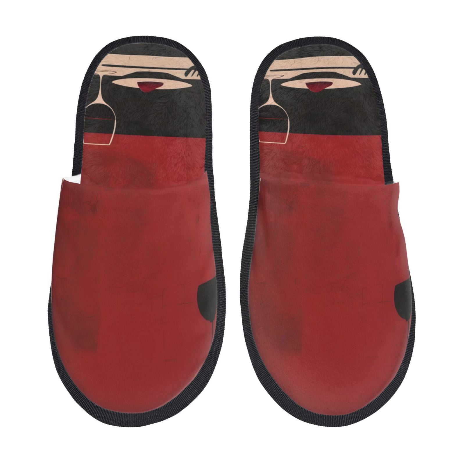 Bixox Men's Women's Minimalist Romantic Dinner Patterned Plush House ...