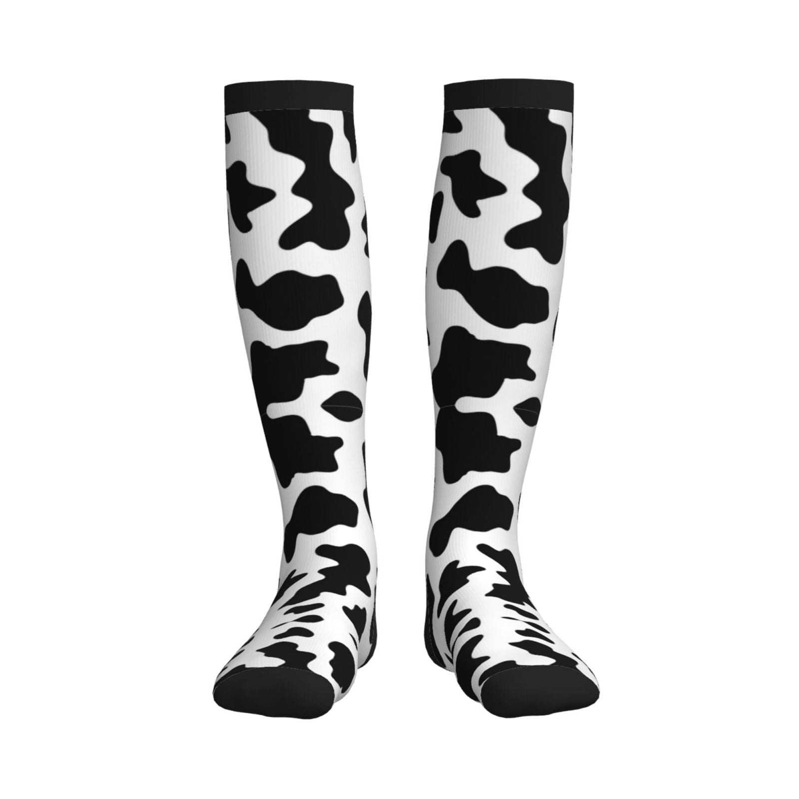 Bixox Milk Cow Print Compression Socks,Compression Socks Women & Men ...